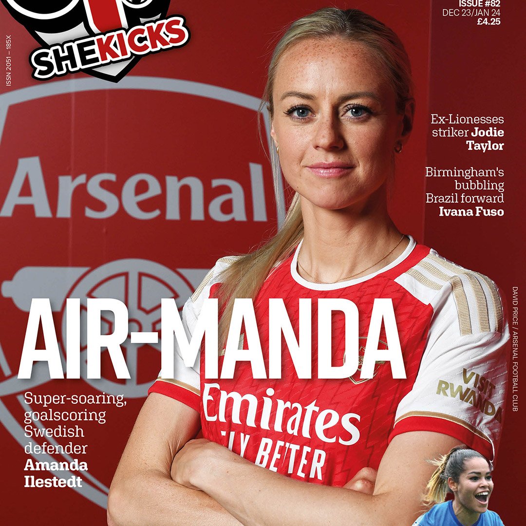 She Kicks #82, featuring Amanda Ilestedt of Arsenal Women ...