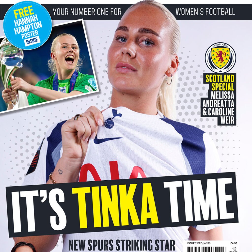 Her Goal #HG2 (DEC/JAN26) Postage Only Offer - womensfootballmagazine.com