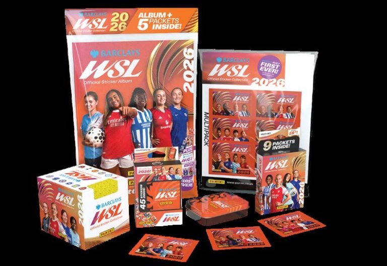 Panini Launches Barclays WSL Official Sticker Collection 2026 ...