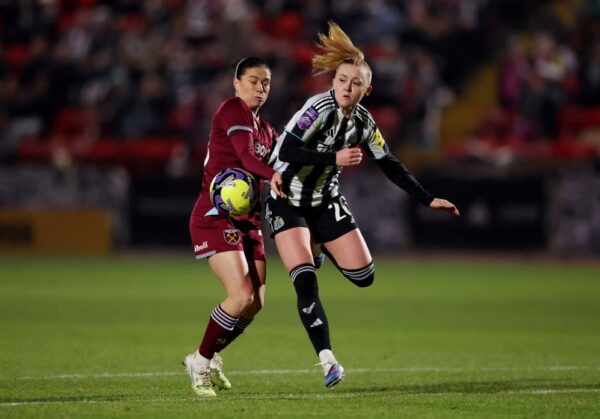 West Ham Women Win 3-0 at Newcastle in the Cup - womensfootballmagazine.com